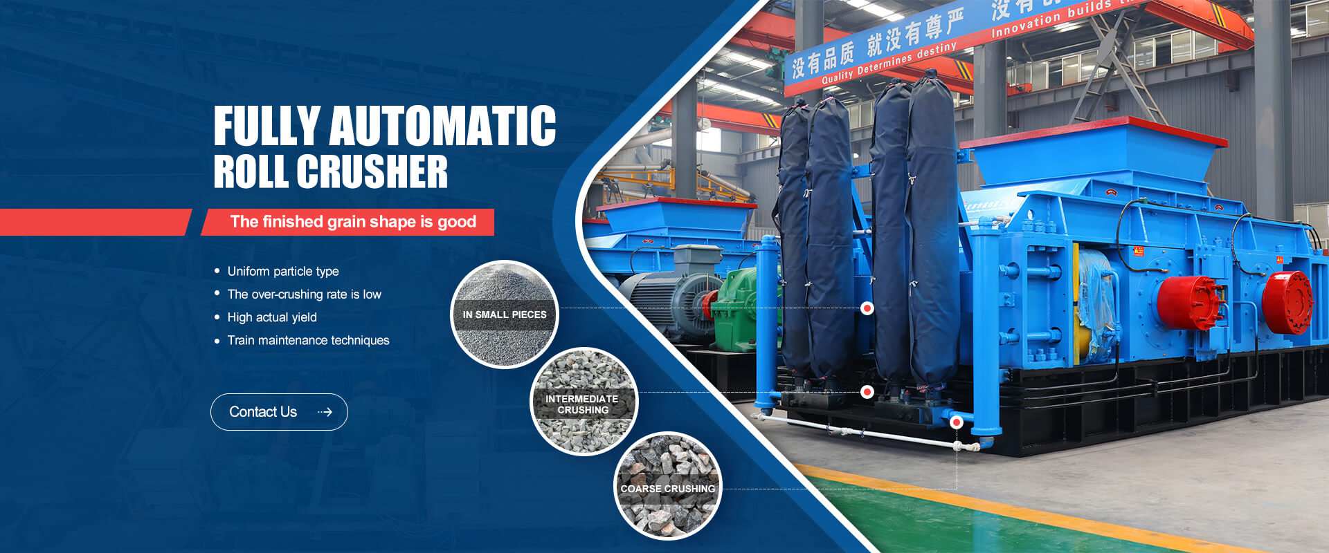 Large Double Roll Crusher, Double Stage Crusher, Double Tooth Roller ...